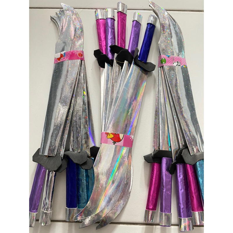 Jual (BISA COD) Mainan Anak Pedang Pedangan Ecer dan Per Pak isi 5pcs | Shopee Indonesia