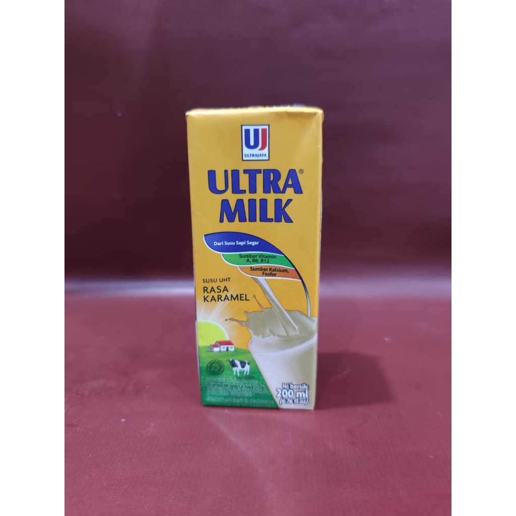 Jual Ultra Milk Karamel 200ML | Shopee Indonesia
