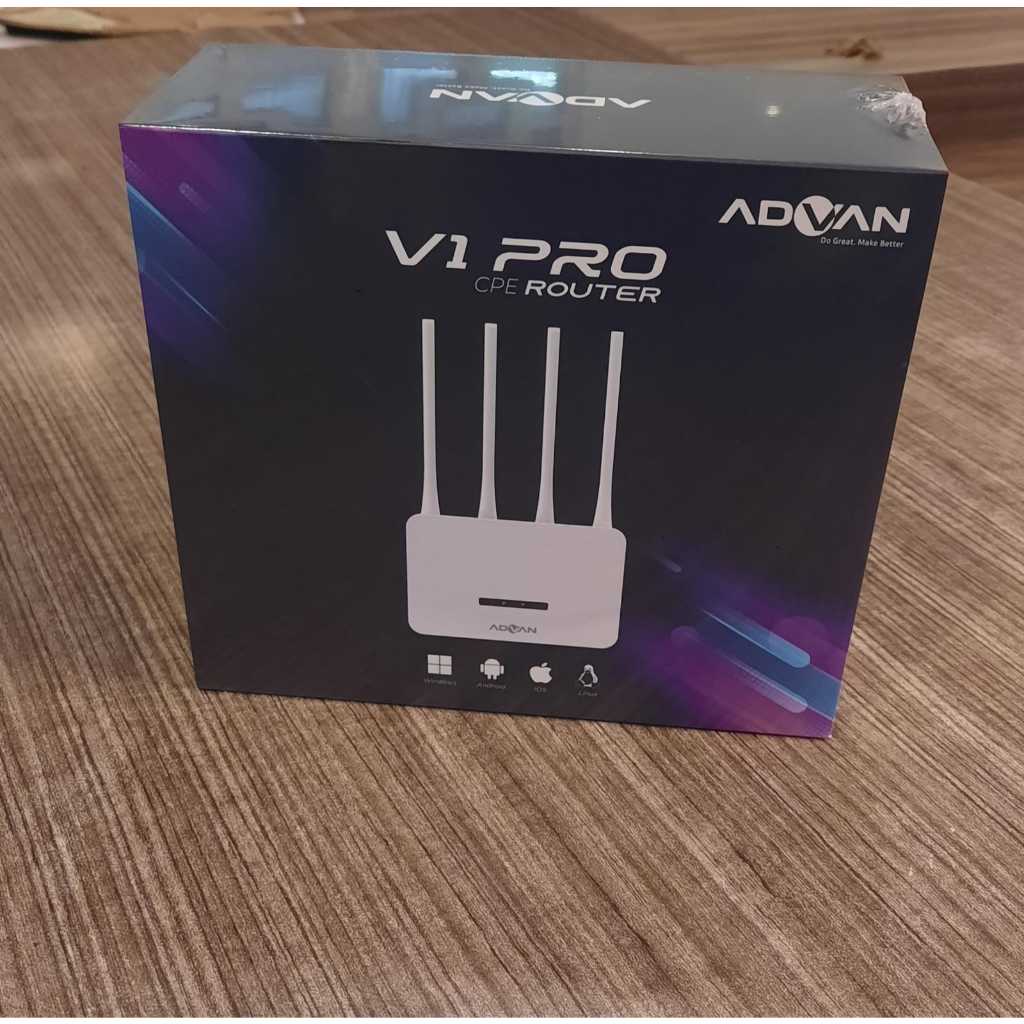 Jual Modem + Router Wifi 4G LTE Advan CPE V1 PRO Unlock All Operator | Shopee Indonesia