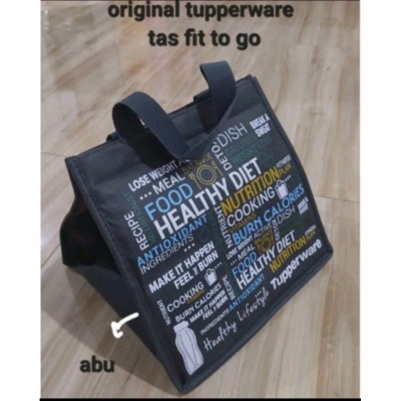 Jual Tas bekal fit to go ori (1) tupperware | Shopee Indonesia