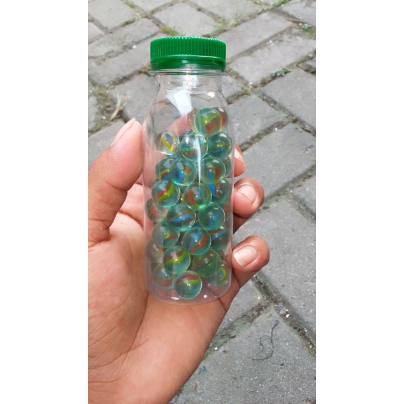 Jual Kelereng Belimbing Mini Isi 50 Pcs Kemasan Botol Warna Random ...