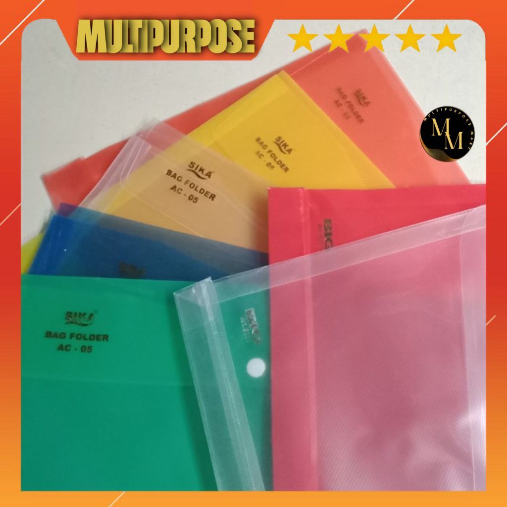 Jual MAP DOKUMEN KANCING SIKA / MAP KERTAS / BAG FOLDER / MAP KANCING ...