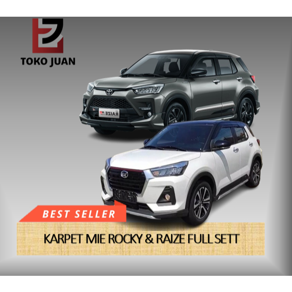 Jual Karpet mie rocky dan raize full set model karpet mobil daihatsu ...