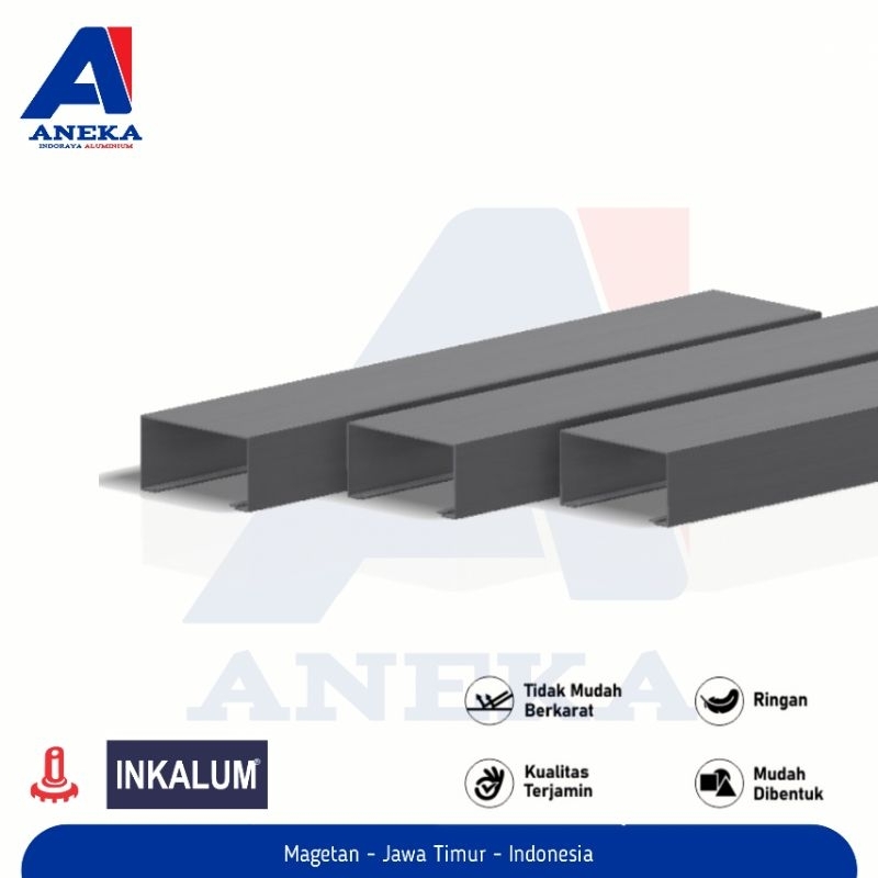 Jual Open Back 4" Polos Aluminium Inkalum | Shopee Indonesia