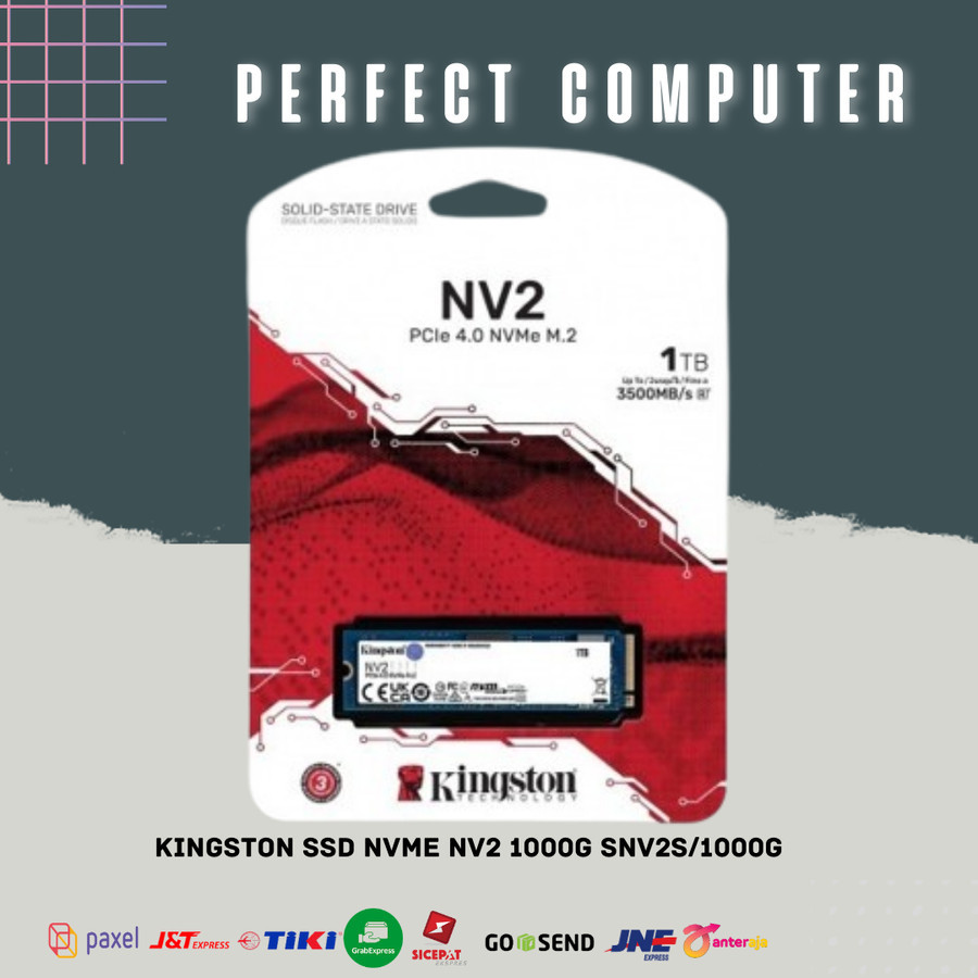 Jual SSD Kingston NVME NV2 1000G SNV2S/1000G | Shopee Indonesia
