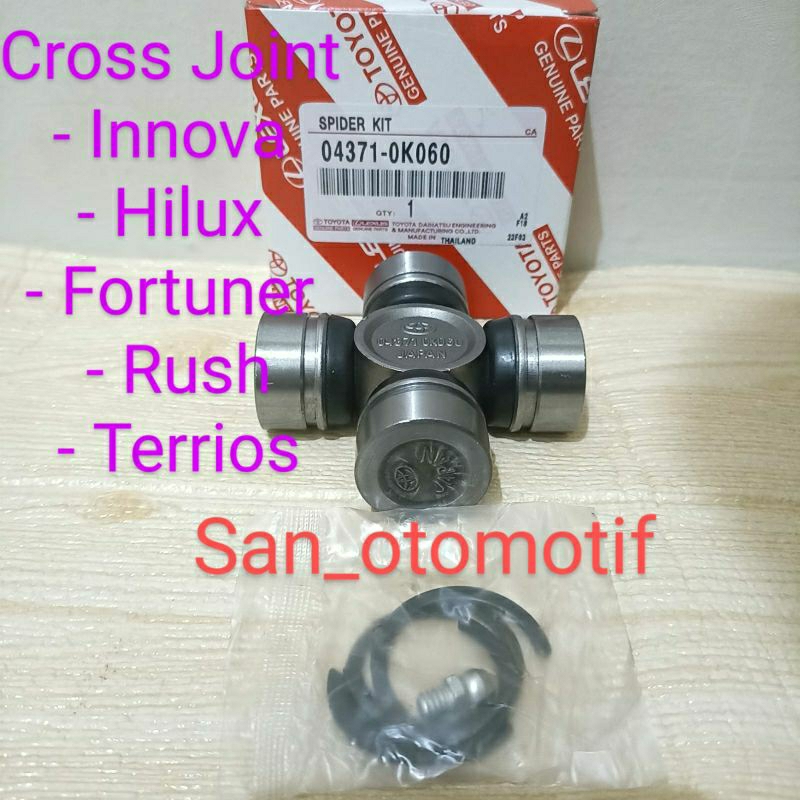 Jual Cross Joint cros join spider kit Toyota Innova Hilux Fortuner Rush ...