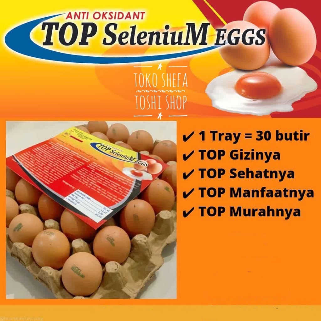 Jual Telur Ayam Organik/Telur Selenium Surabaya/Lucky Selenium ...