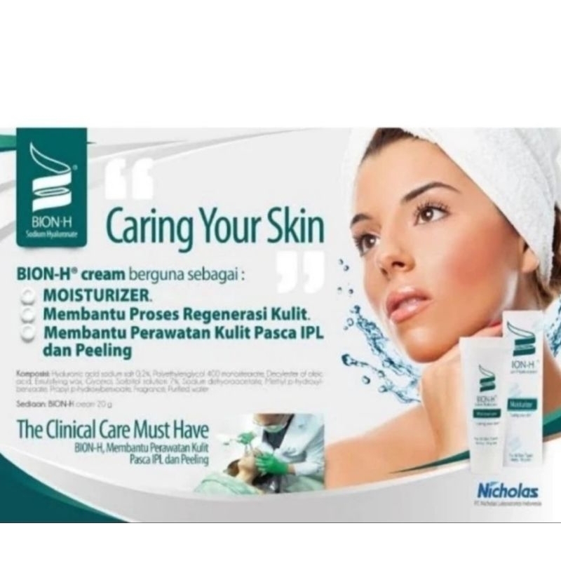 Jual Bion H Sodium Hyaluronate Moisturizer | Shopee Indonesia