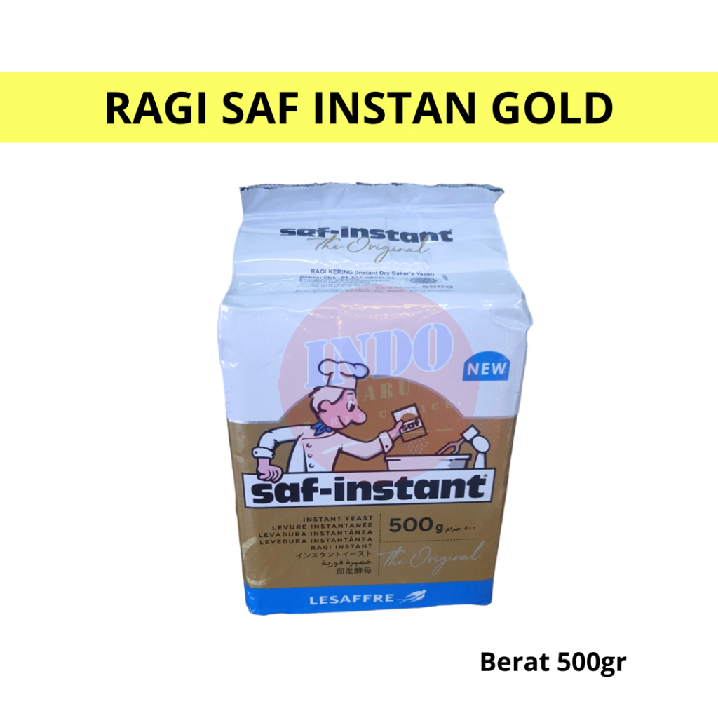Jual Ragi SAF INSTANT GOLD 500gr | Shopee Indonesia