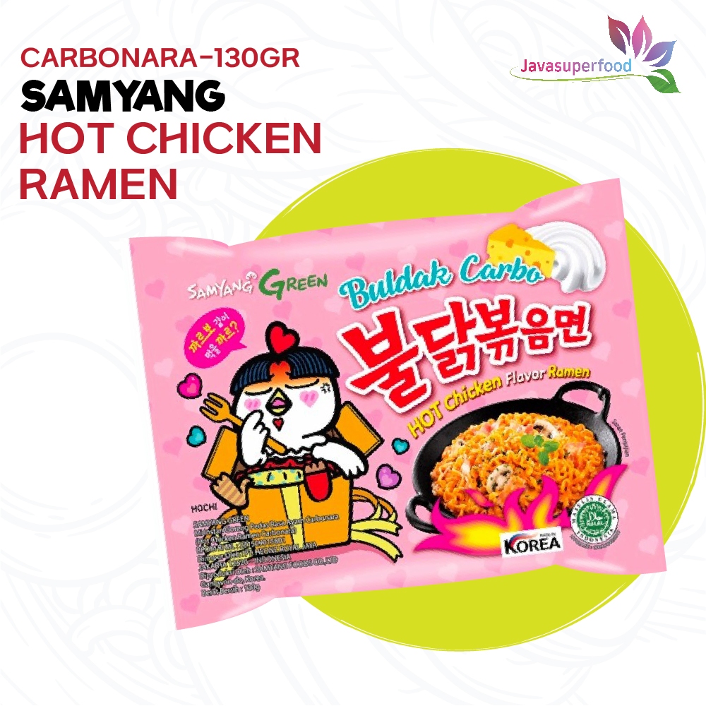 Jual Samyang Buldak Carbo Mie Samyang Ramen Carbonara 130 gr | Shopee ...