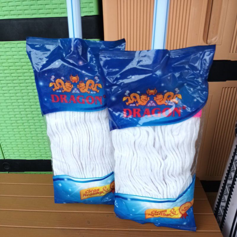 Jual pel pelan lantai segi M sumbu benang lebar gagang panjang merk ...