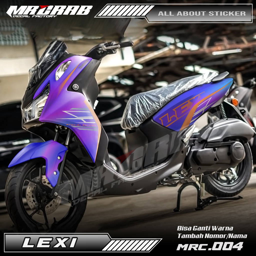 Jual TERBARU STICKER DECAL FULL BODY YAMAHA LEXI LX 155 2024 - DECAL ...