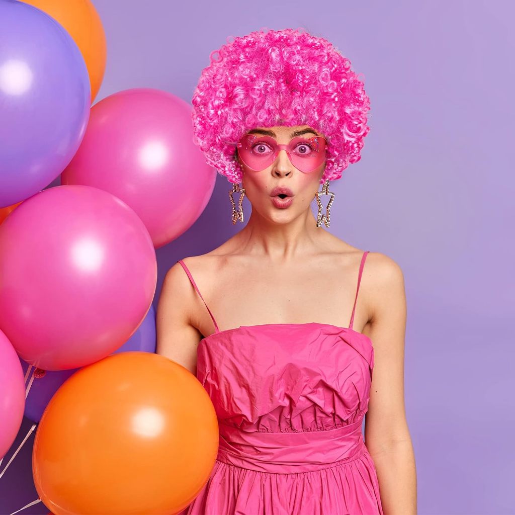 Jual Wig Badut Rambut Badut Wig kribo warna Set | Shopee Indonesia