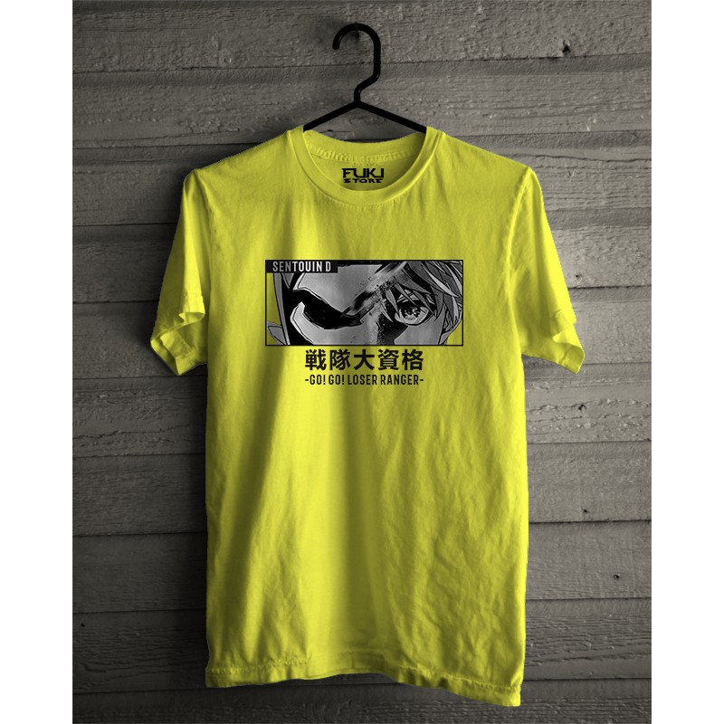 Jual Kaos Anime Sentai Daishikaku || Go! Go! Loser Ranger | Shopee ...