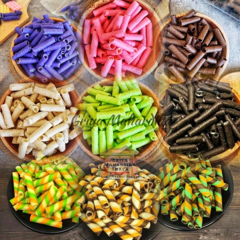 Jual Astor Mini Wafer Stick Roll 250gr Snack Kiloan | Shopee Indonesia