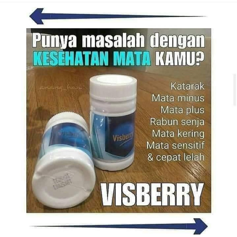 Jual Visberry / vitamin mata rabun | Shopee Indonesia