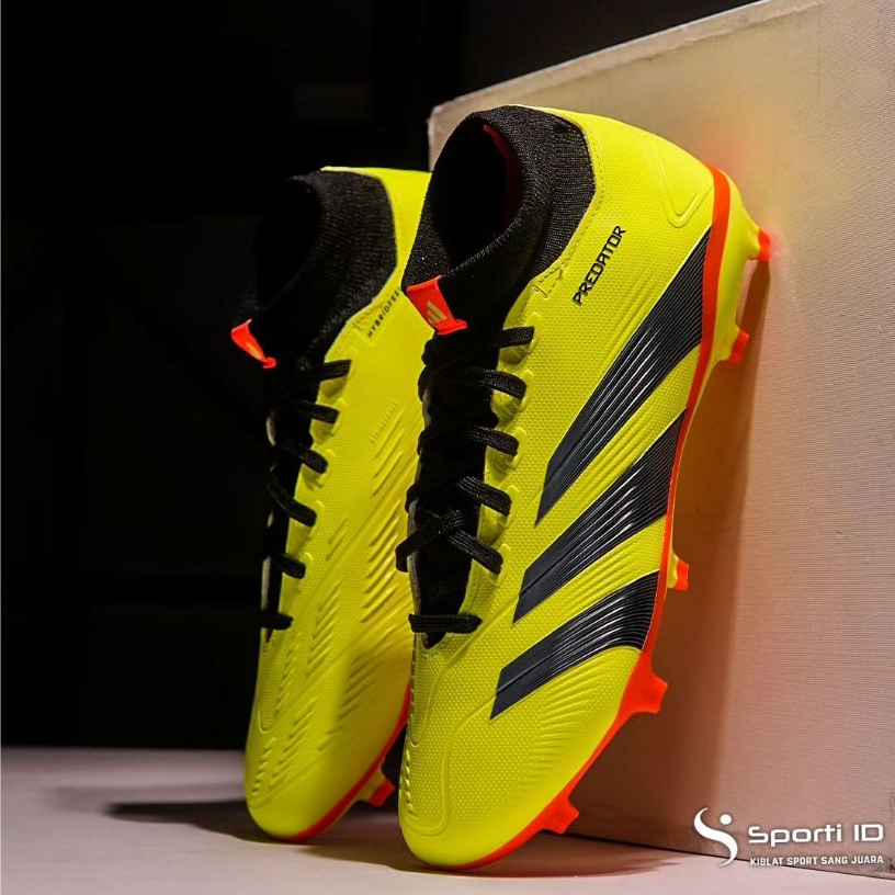 Jual Sepatu Bola Adidas Predator 24 League Sock FG - Team Solar Yellow ...