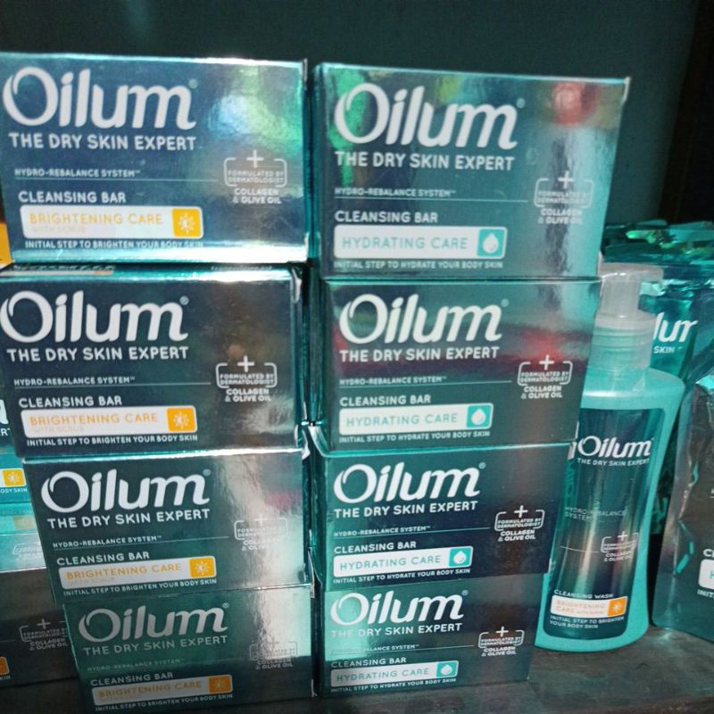 Jual oilum britening bar 85g dan cleaning wash 210ml | Shopee Indonesia