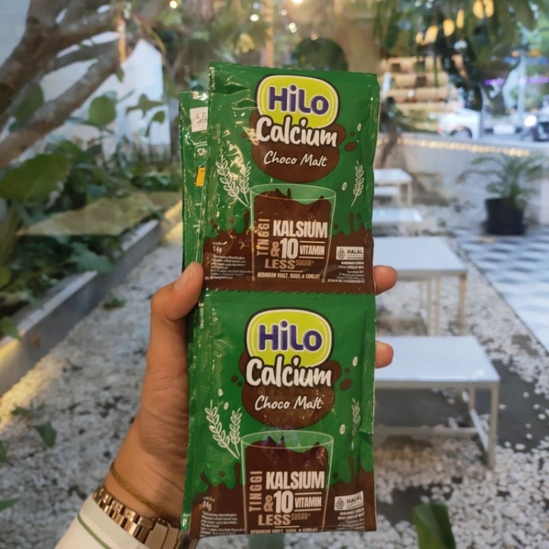 Jual Hilo Calcium Choco Malt isi 10Sachet | Shopee Indonesia