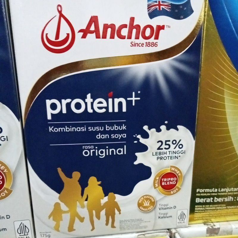 Jual SUSU ANCHOR PROTEIN ORI 175GR | Shopee Indonesia