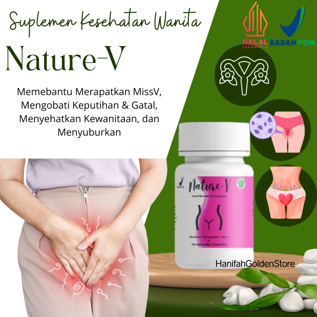 Jual NatureV Perapat MissV Obat Keputihan Bau Tidak Sedap dan Gatal ...