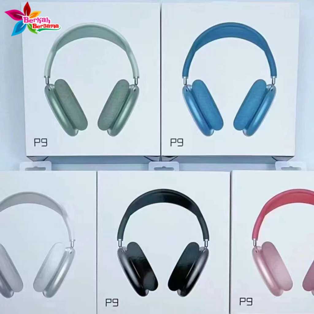 Jual P9 Bluetooth Headphone Bluetooth 5.1 IPX4 Waterproof Wireless ...