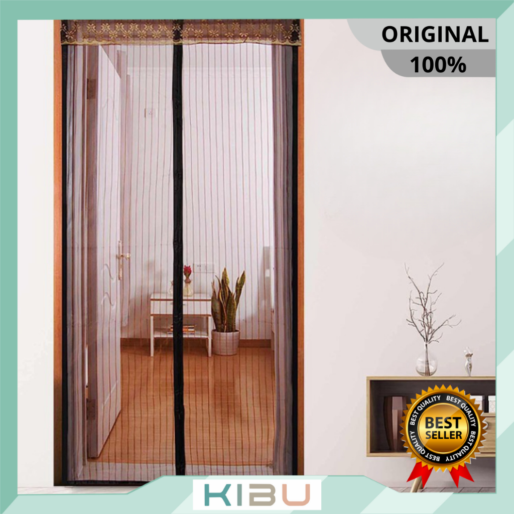 Jual Tirai Pintu Anti Nyamuk Kelambu Magnetic Door 100x210cm TaffHOME ...