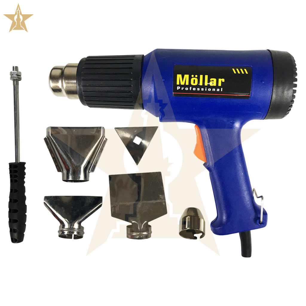 Jual HOT AIR GUN MOLLAR HG003 HEAT GUN PEMANAS UDARA STICKER MESIN HOT ...