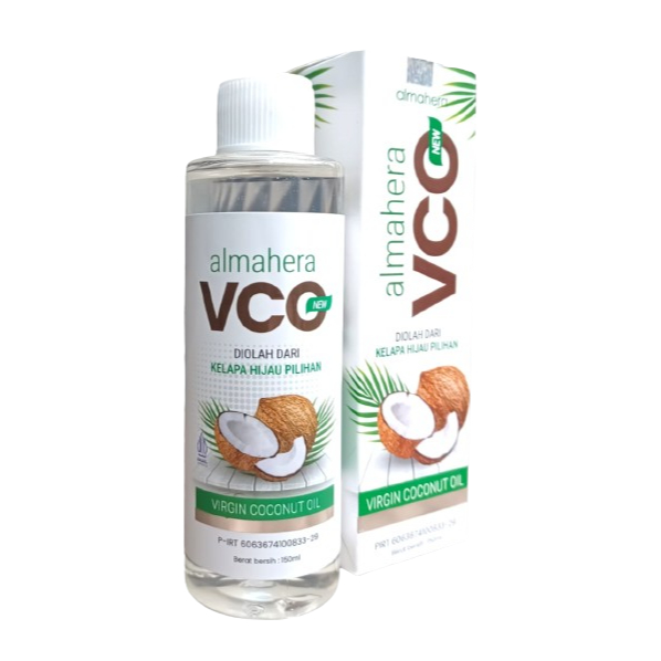 Jual Almahera VCO Virgin Coconut Oil Halmahera Mengatasi asam laurat ...