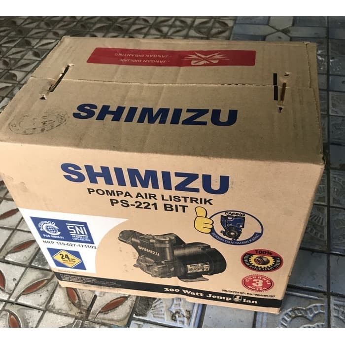 Jual Pompa Air MANUAL Shimizu PS 221 Bit - SHIMIZU PS 221 BIT pompa air ...