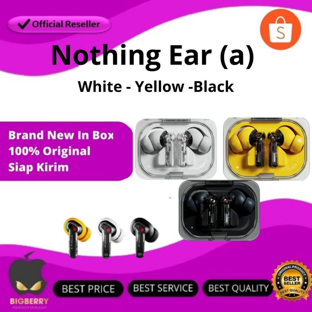 Jual Nothing ear A TWS Nothing Ear (a) true wireless earbuds original ...