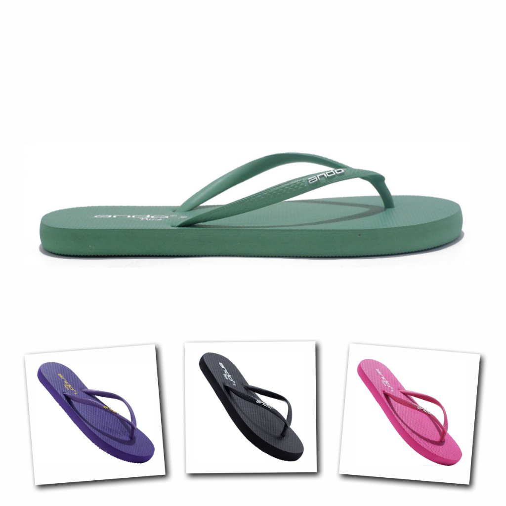 Jual Ando nice ladies sendal flip flop jepit karet cewek dewasa ori ...