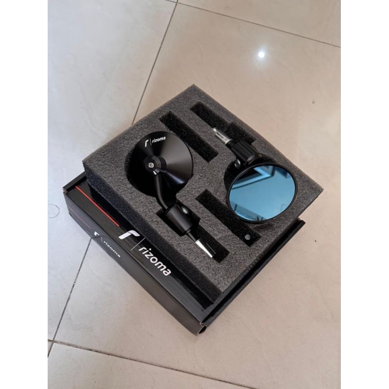Jual Spion Jalu - Bar End Mirror Oberon Rizoma Full Cnc Vespa Universal ...