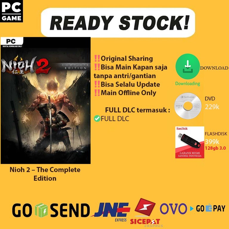 Jual Nioh 2 The Complete Edition PC ORIGINAL | Shopee Indonesia
