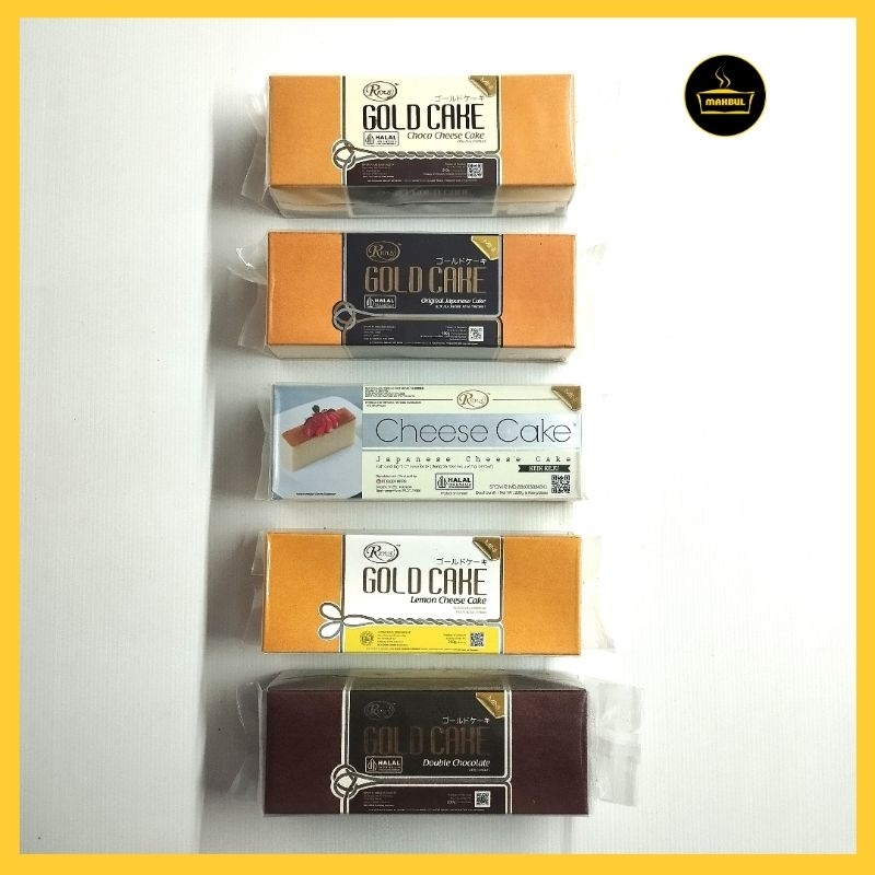 Jual Rious Gold Cake Mini Original, Double Choco, Lemon, Light Cheese ...