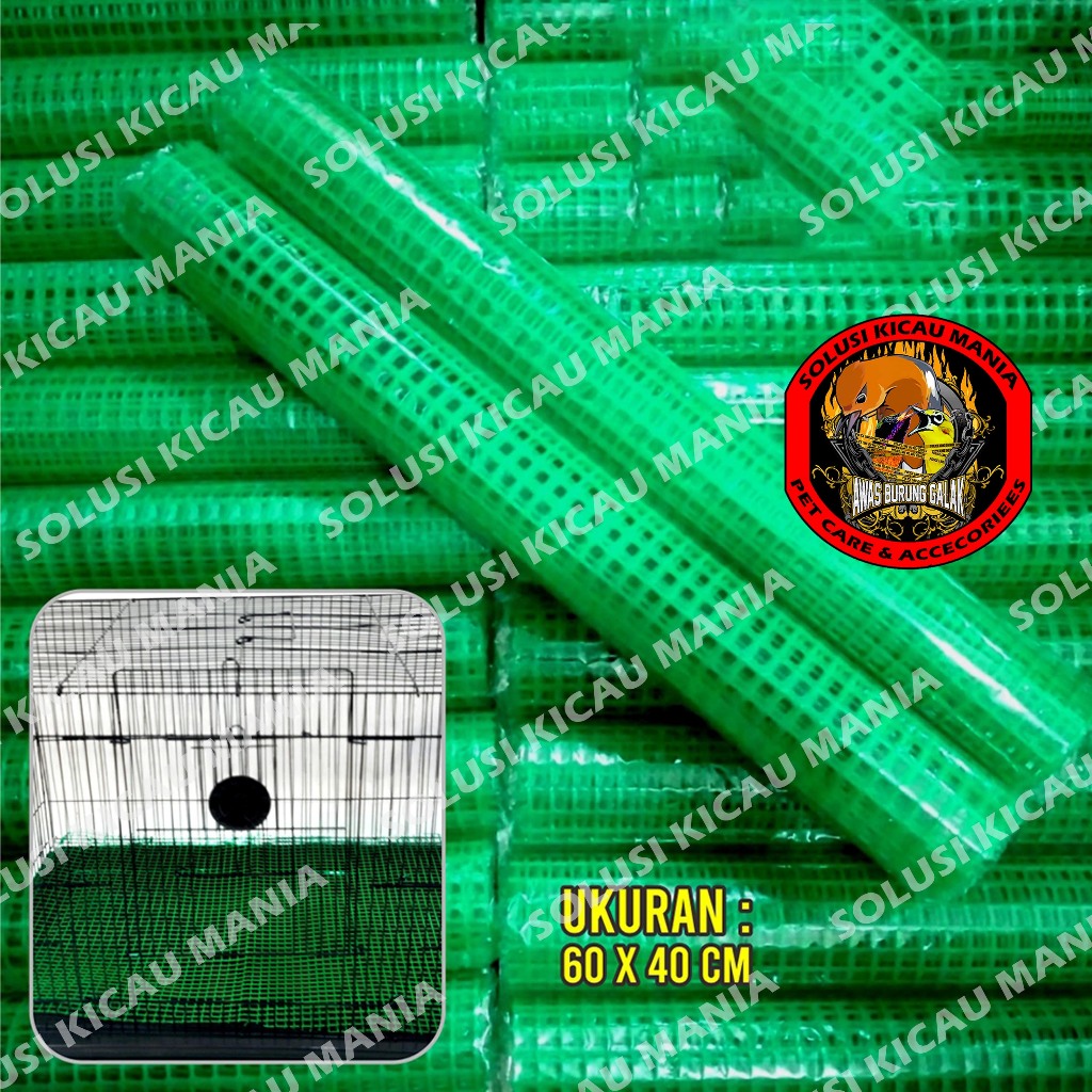 Jual ALAS KANDANG KARPET SANGKAR UMBARAN BURUNG PIYIK PLASTIK HDPE ...