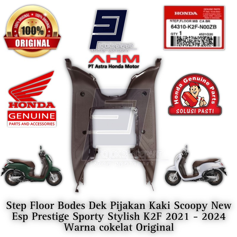 Jual step floor bordes dek pijakan injakan kaki cover lantai scoopy new esp prestige sporty ...