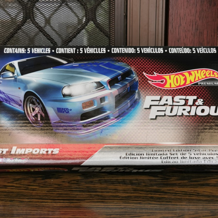 Jual Hot Wheels Fast Imports Skyline R34 Fast Furious Premium FNF ...