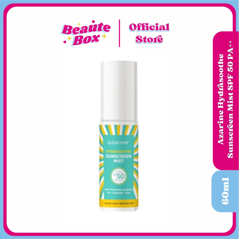 Jual Azarine Hydrasoothe Sunscreen Mist SPF50 PA++++ | Shopee Indonesia
