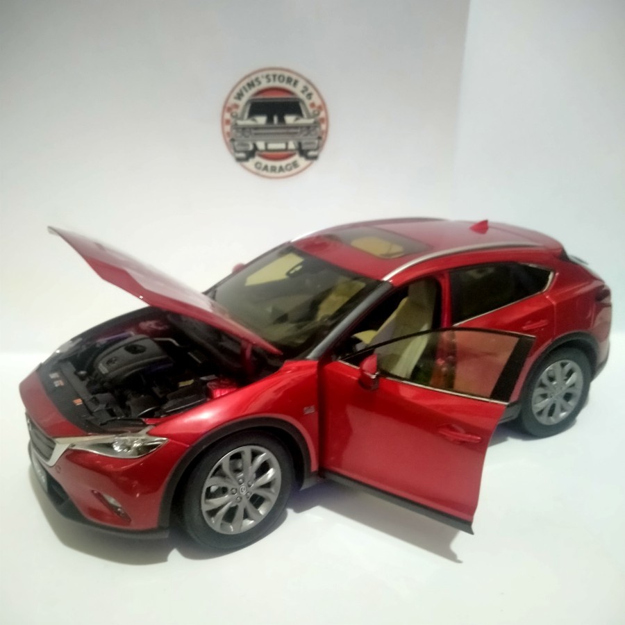Jual Diecast Crystal Soul Red 1:18 MAZDA CX4 SKYACTIV | Shopee Indonesia