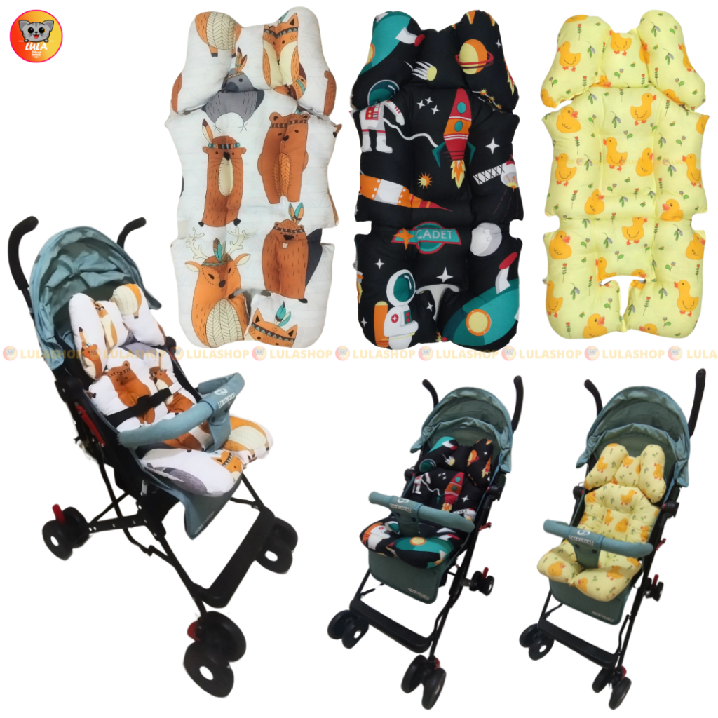 Jual Alas Stroller Bayi Car Seat Seat Padding Baby Motif Lucu Universal ...