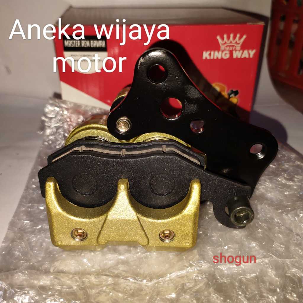Jual master rem bawah assy kaliper pala babi depan shogun 110 old lama | Shopee Indonesia