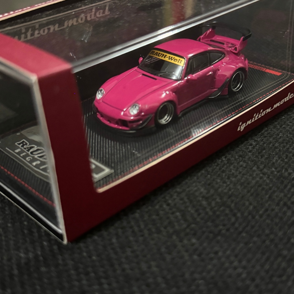 Jual Ignition Model 1/64 RWB 993 Pink Porsche IG2153 Diecast Miniscale ...