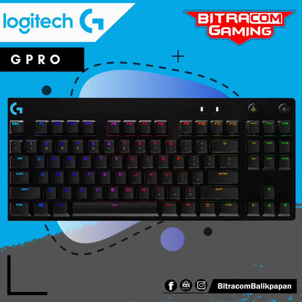 Jual Keyboard Gaming RGB Logitech Pro X Mechanical Keyboard | Shopee ...