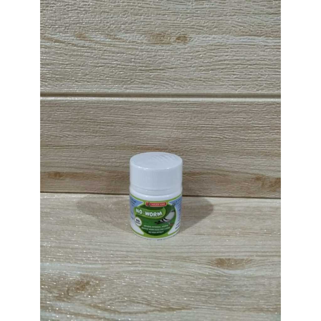 Jual Obat Cacing burung NO-WORM 50tablet | Shopee Indonesia