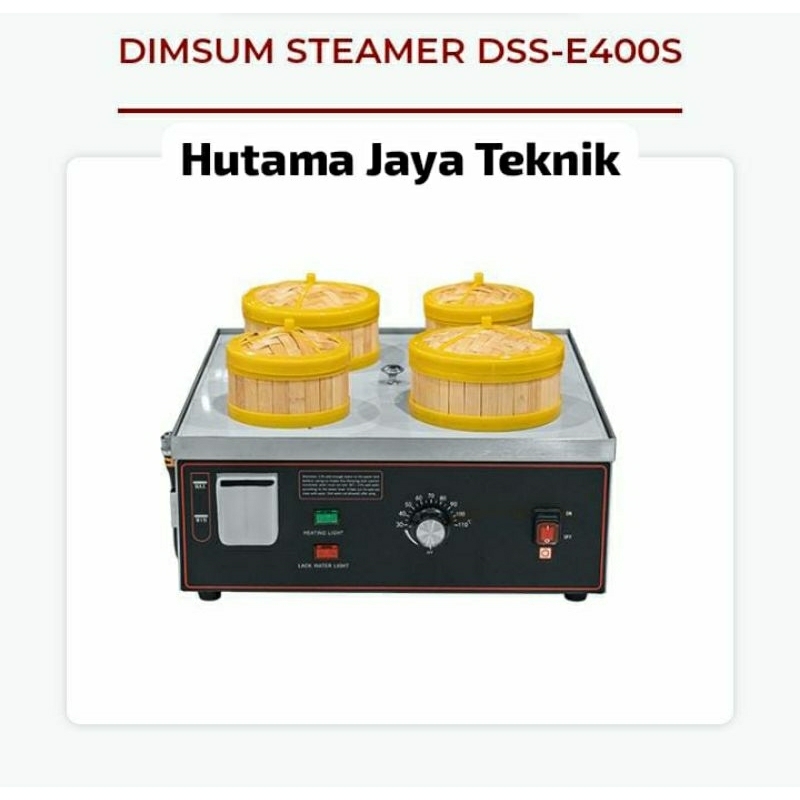 Jual Mesin Kukus Dimsum Electric Dim Sum Steamer Fomac DSS-E400S ...