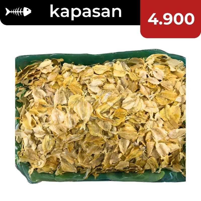 Jual ECERAN!!! 5k Ikan Asin Kapasan SUPER / Kapasan Asin / Kapasan ...