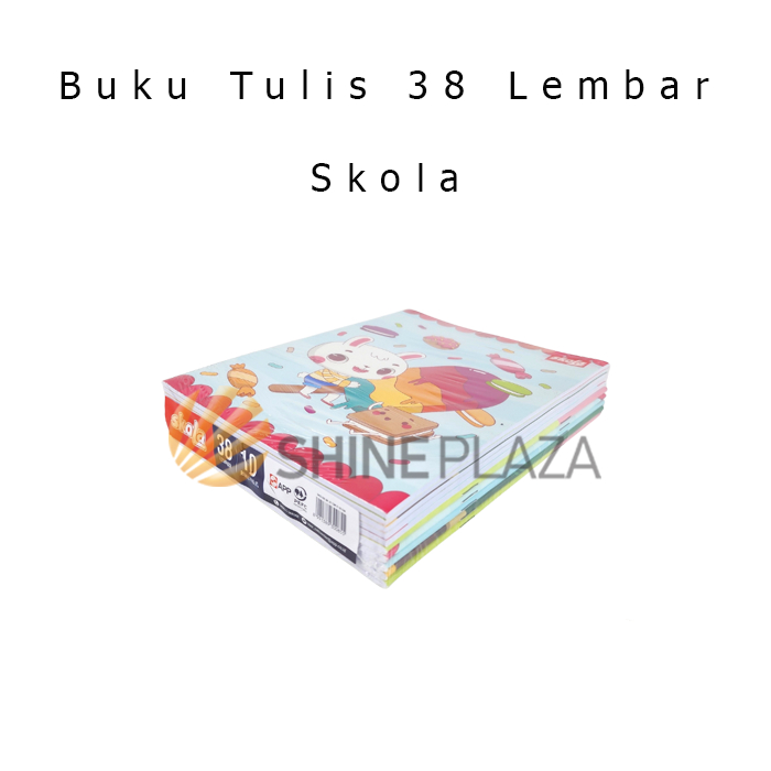 Jual [PACK] Buku Tulis Skola 38 Lembar 1 Pak Isi 10 Buku By SIDU Sinar ...