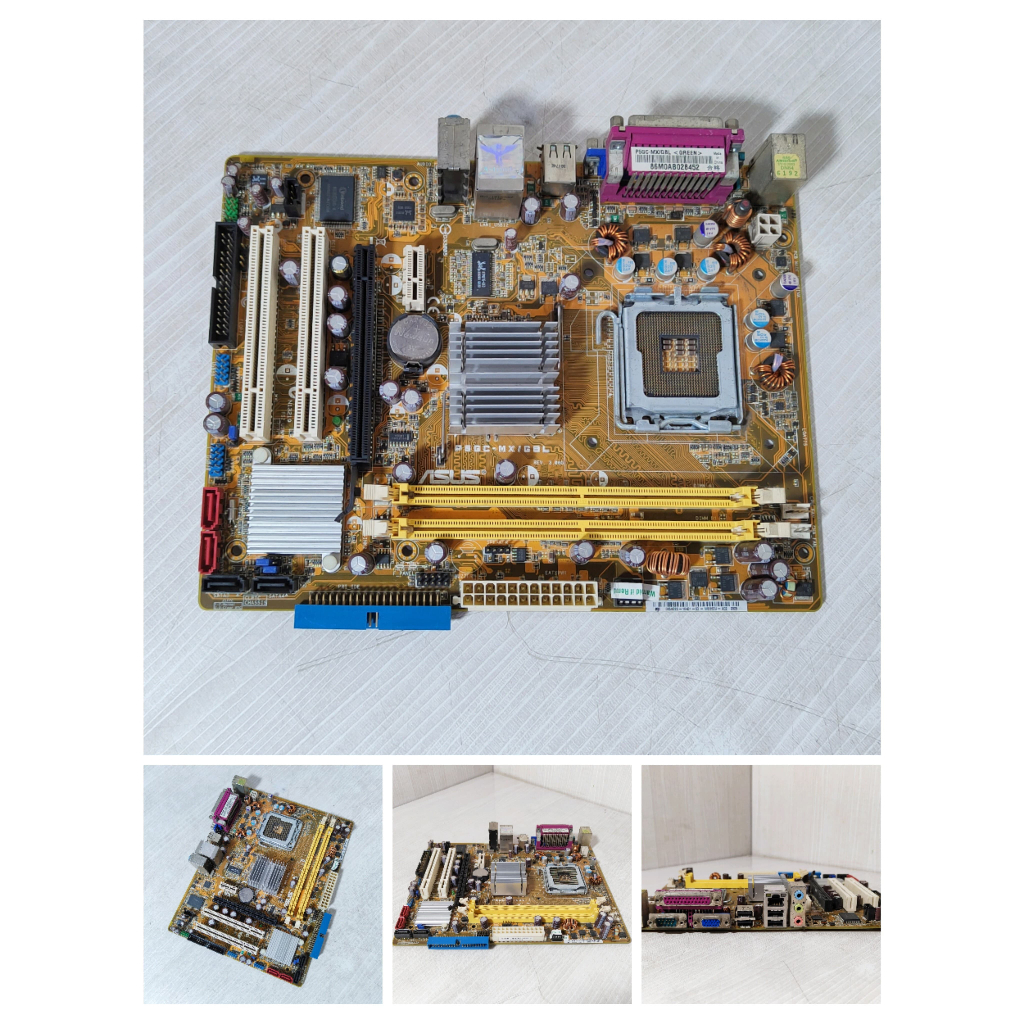 Jual Motherboard ASUS P5GC MX GBL Intel 945GC LGA 775 BERGARANSI | Shopee Indonesia