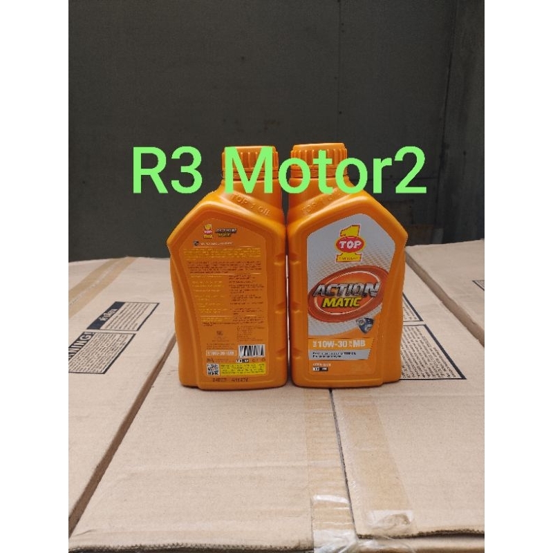 Jual OLI TOP ONE / TOP 1 ACTION MATIC 10W/30 0.8 L all motor matic ...